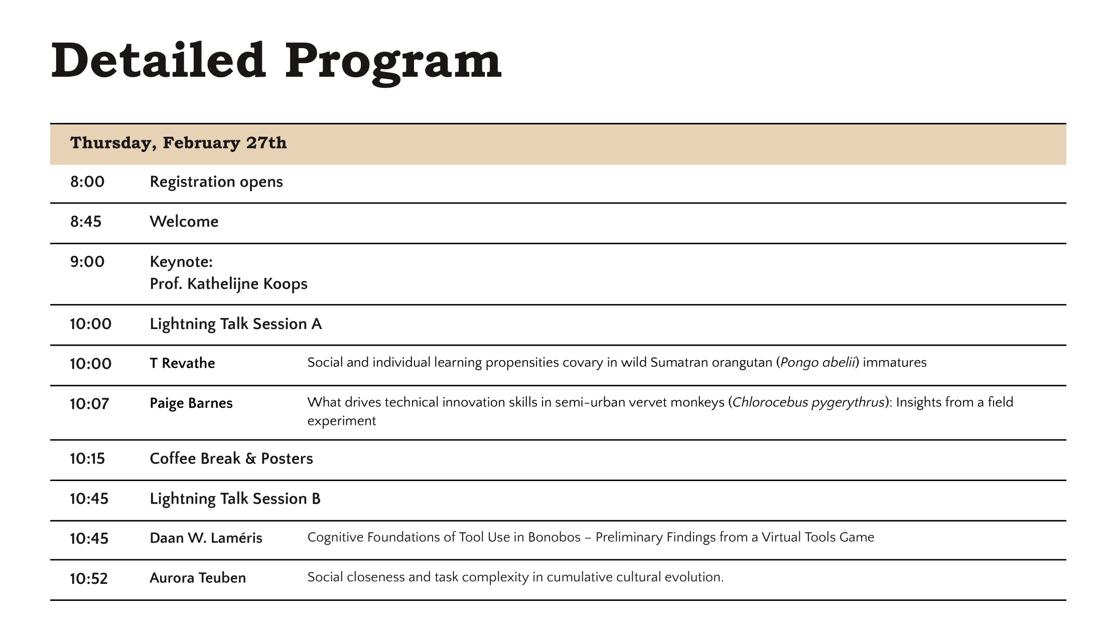 2025 Program | Culture Conference 2026